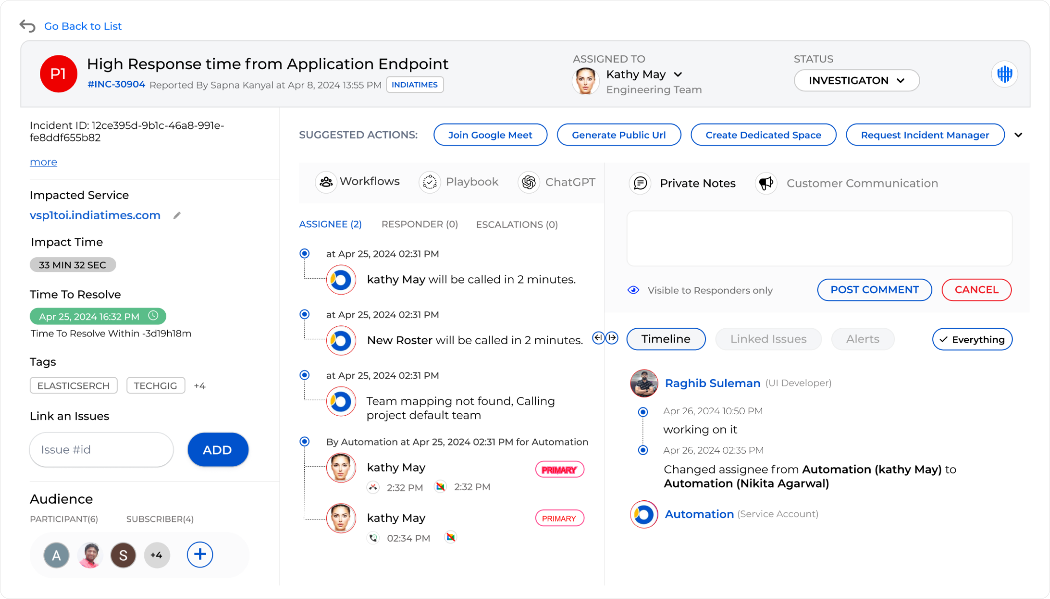 SPOG | Outage Management